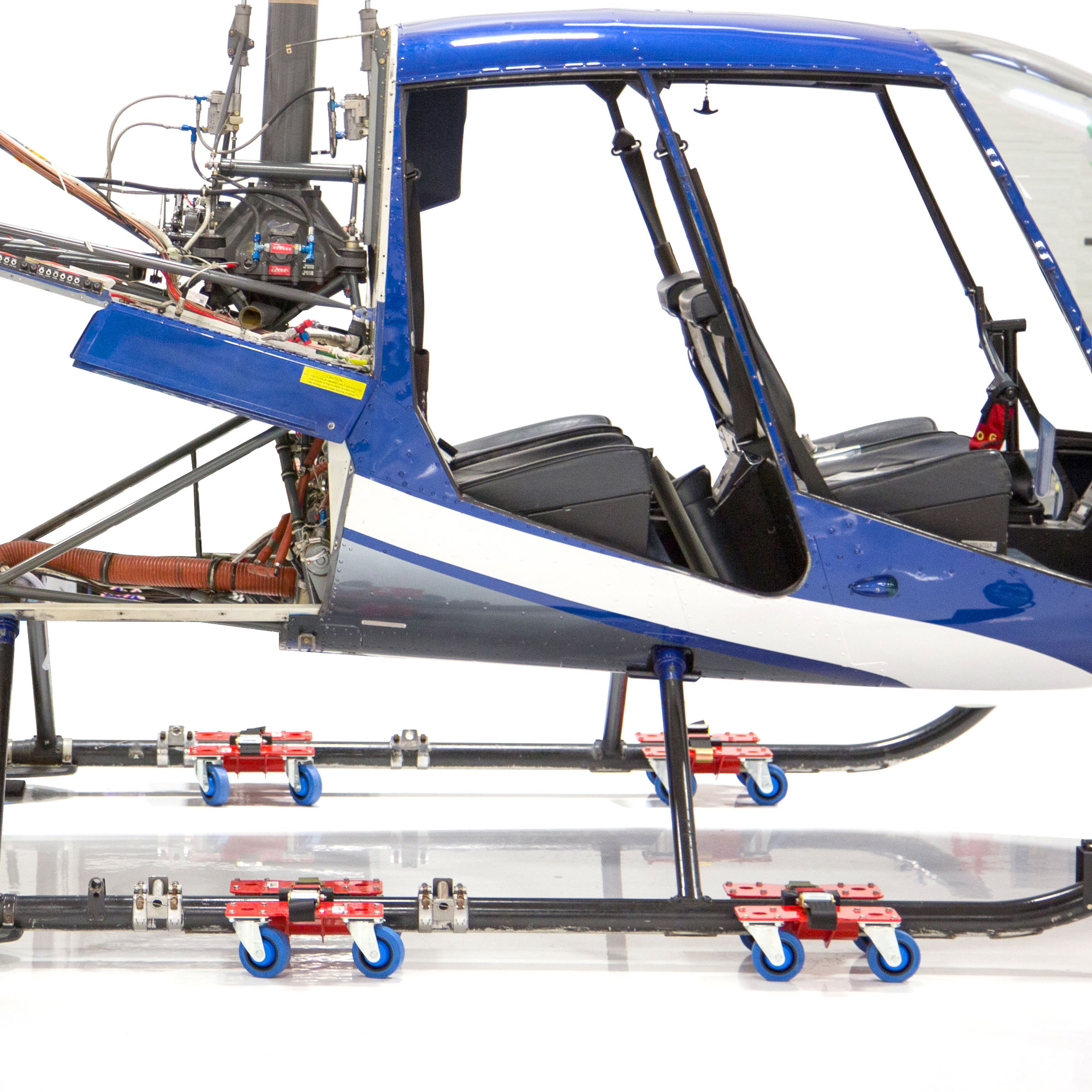 Pair of Mini-Dollies (with Brakes) – Helitowcart Shop